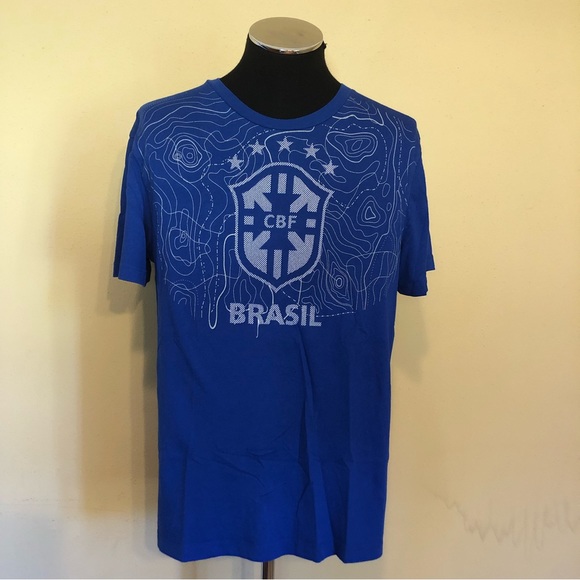 Brasil | Shirts | Brazil Soccer Crest Branded Graphic Tshirt Size ...